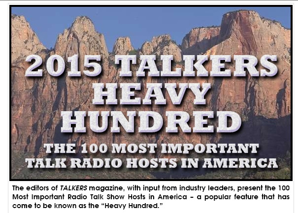 2015: Top Talkers On Radio – Talk Radio Heavy Hundred List – Queen Of ...