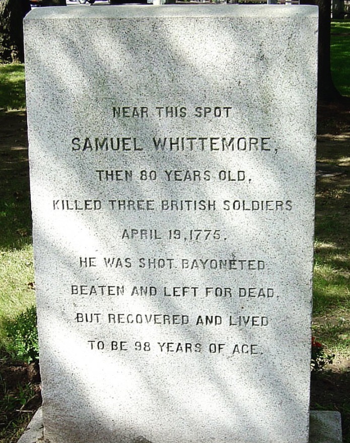 American History -Samuel Whittemore – Never Give Up! – Queen Of Liberty™